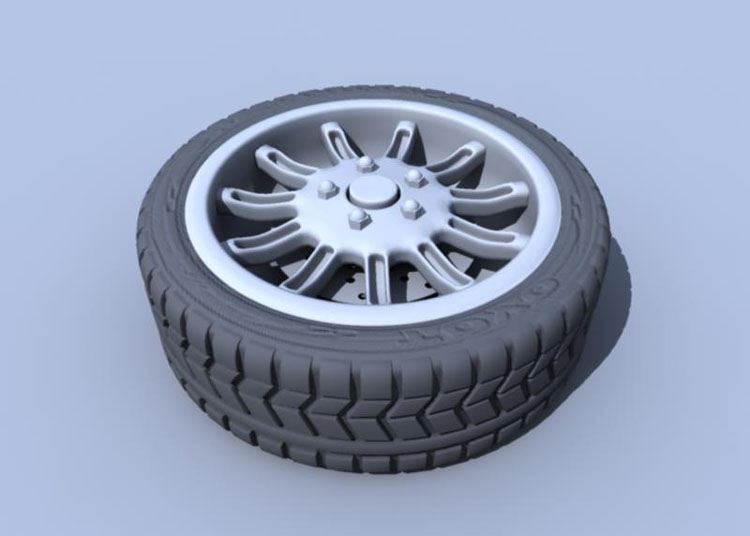 Tire modeling tutorial | free3DTutorials.com