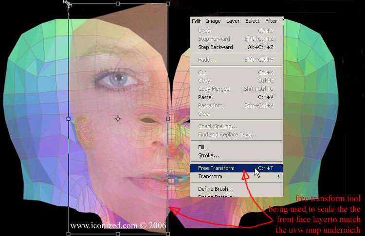 Female Face Texture Map The Simple Process Of Rendering Realistic